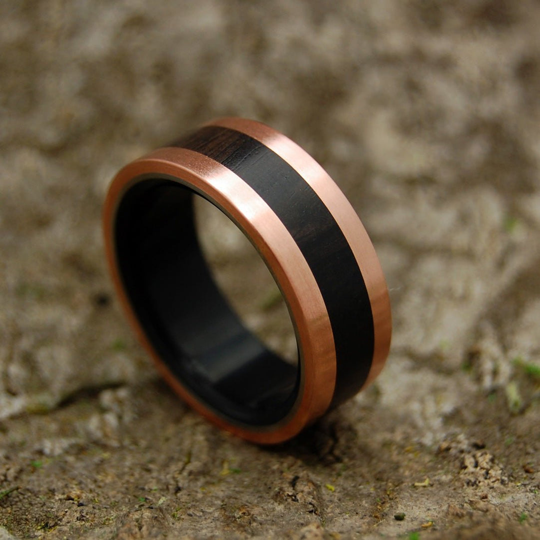 Striking Copper Wedding Rings & Bands: Unique Custom Designs – Minter ...