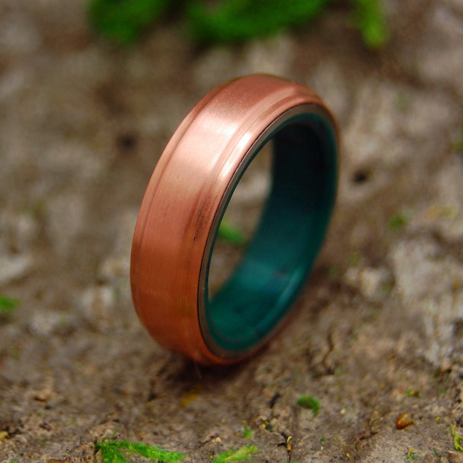 Striking Copper Wedding Rings & Bands: Unique Custom Designs – Minter ...