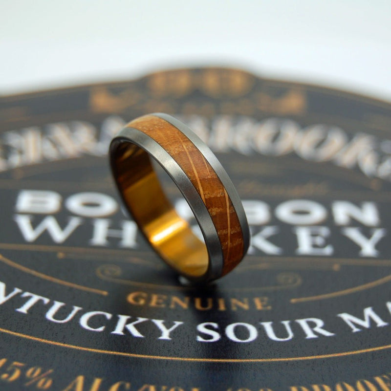 Men S Whiskey Barrel Wedding Bands
