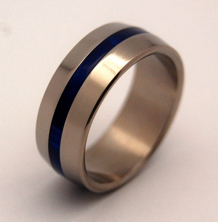 Minter + Richter | Inspired by Blue | Titanium Wedding Rings – Minter ...